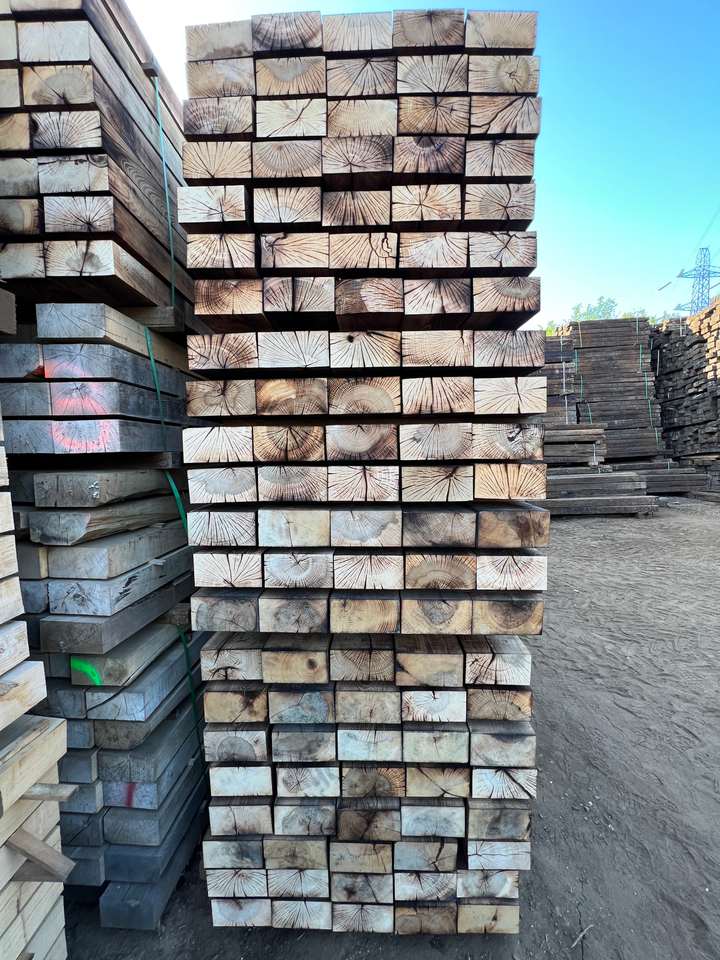 New Special Hardwood L.Oak Railway Sleepers (Multiple Sizes Available ...
