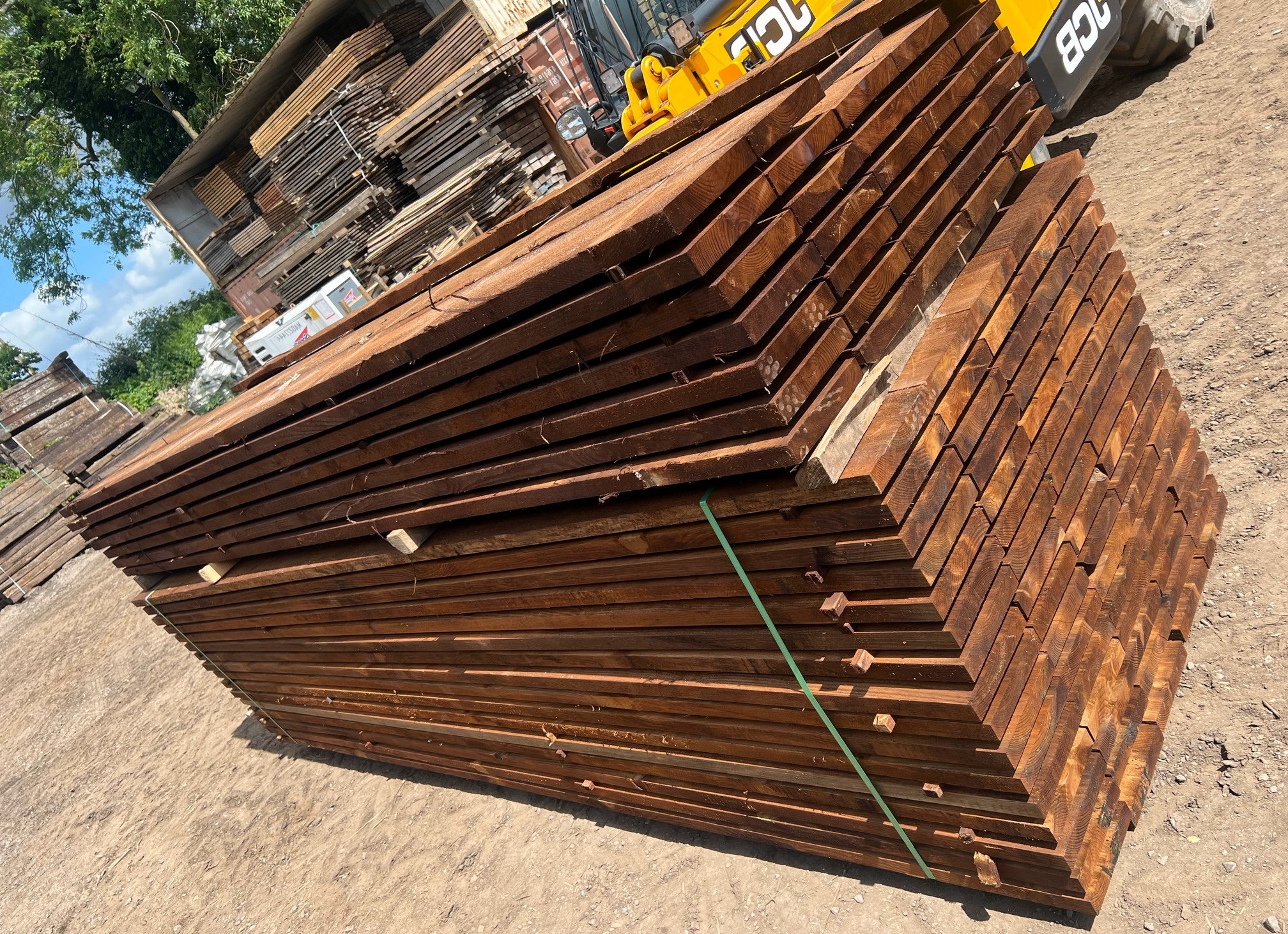 New Brown UC4 Pressure Treated Unbanded Scaffold Boards/Planks (3900mm ...