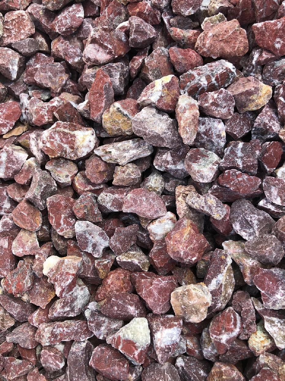 Red Marble Chippings – Davids Timber LTD