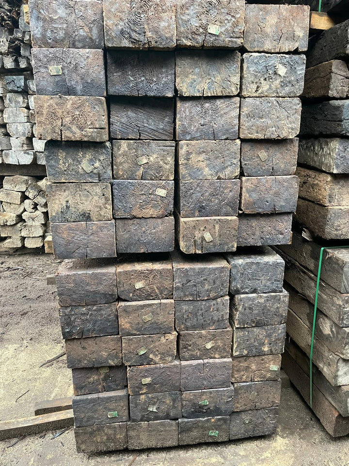 Reclaimed Railway Sleepers | Used Railway Oak & Pine Sleepers – Davids ...
