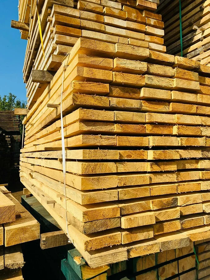 NEW Softwood Pine Railway Sleeper Boards (3000mm x 200mm x 50mm ...